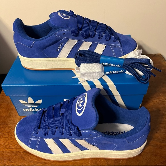 adidas | Shoes | Adidas Blue Campus 0s | Poshmark